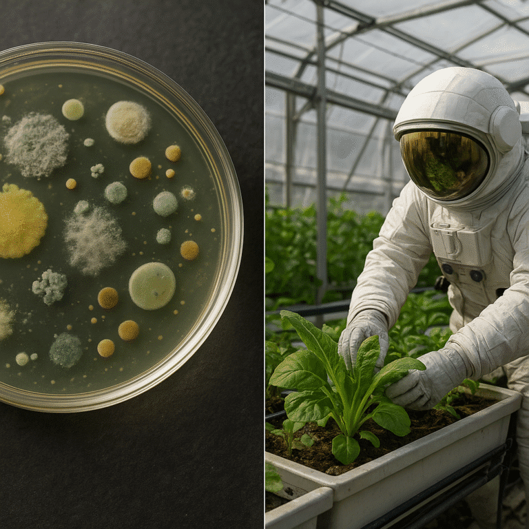 Microbial Life and Its Importance for Space Agriculture - Agro Space
