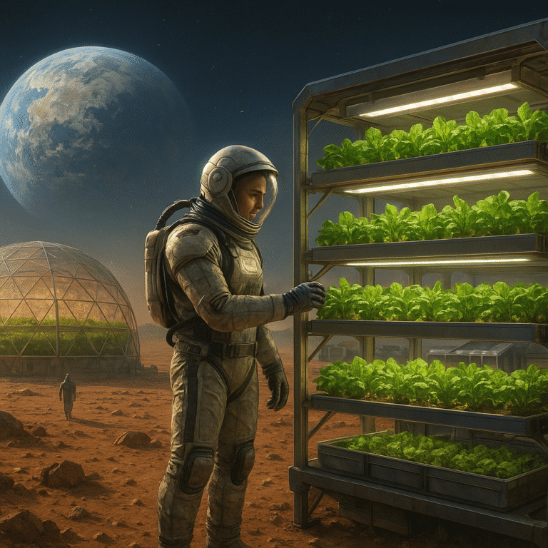 Farming Beyond Earth: The Future of Space Agriculture - Agro Space