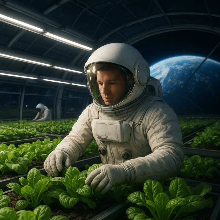The first crops grown in space: Milestones in agricultural history ...