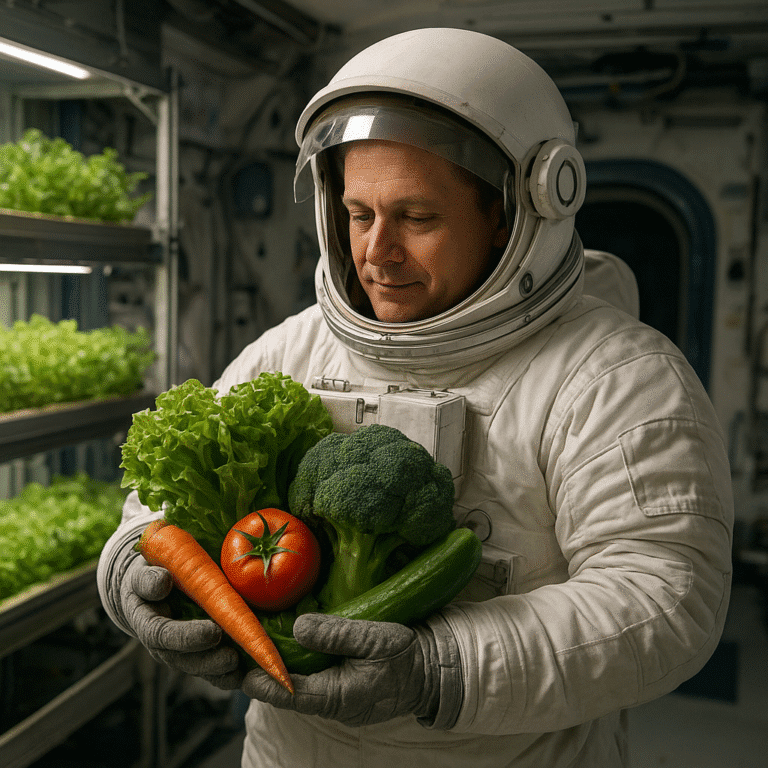 Hydroponics in Zero Gravity: How Plants Grow in Space - Agro Space